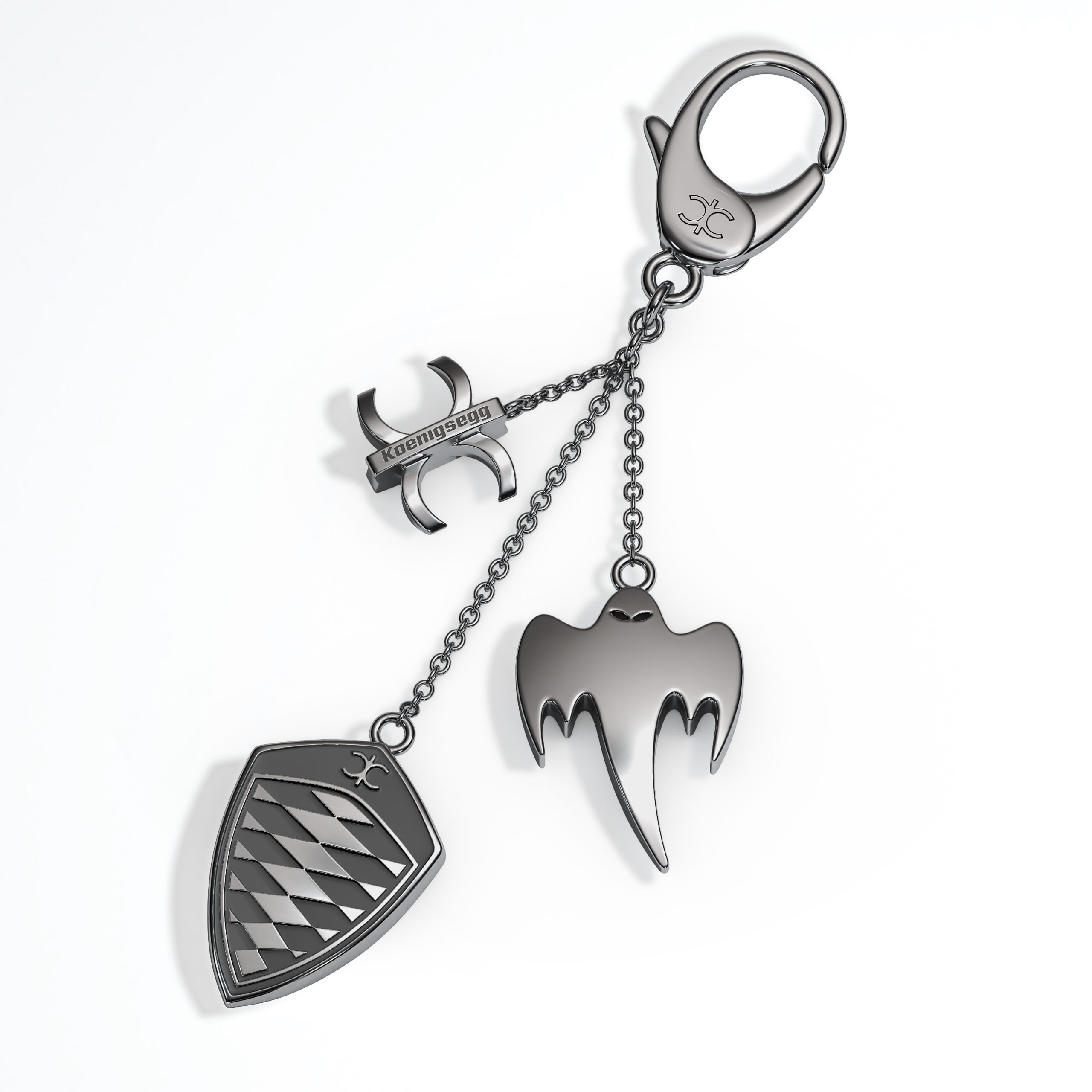 Charms - Oxidized Silver | Koenigsegg Gear