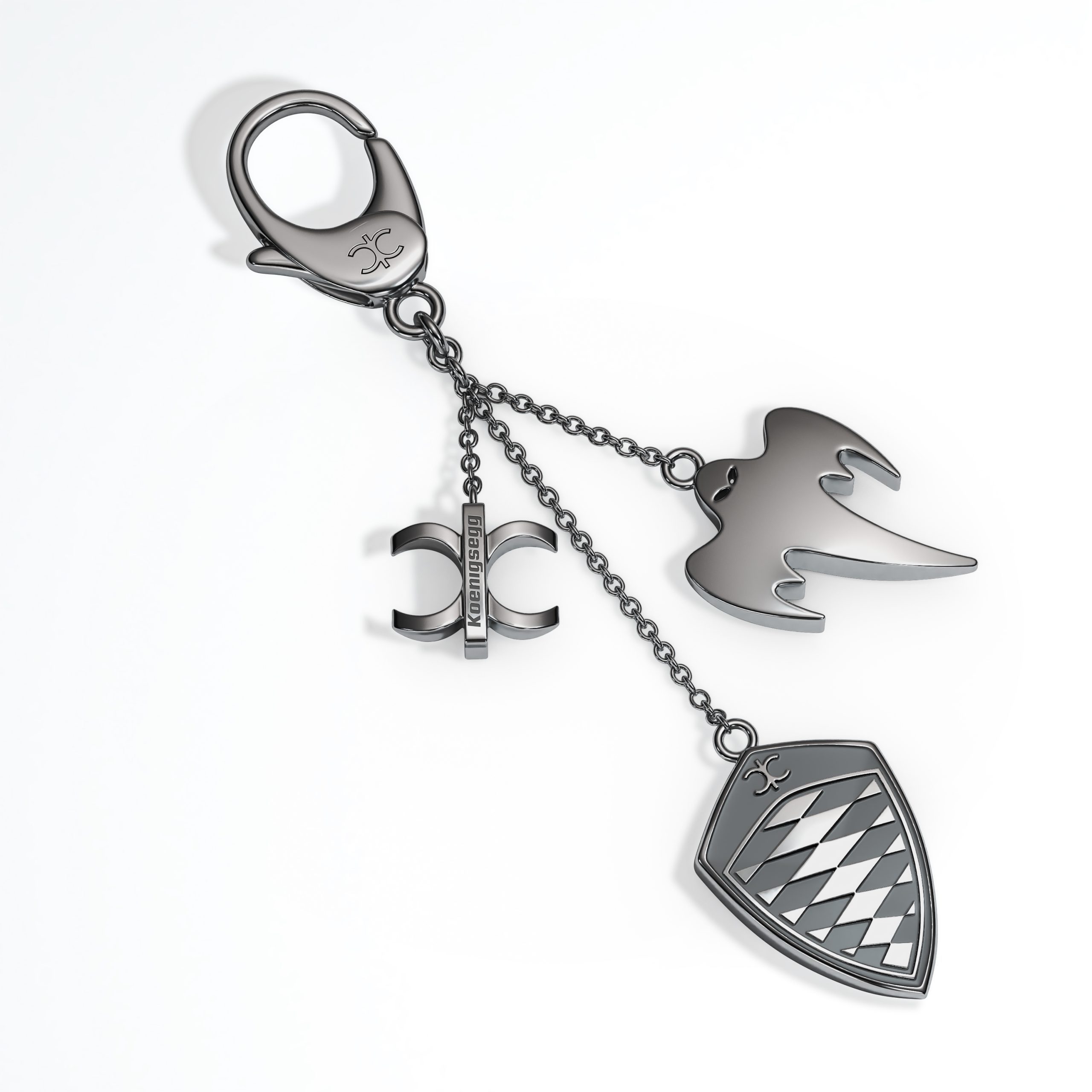 Charms - Oxidized Silver | Koenigsegg Gear