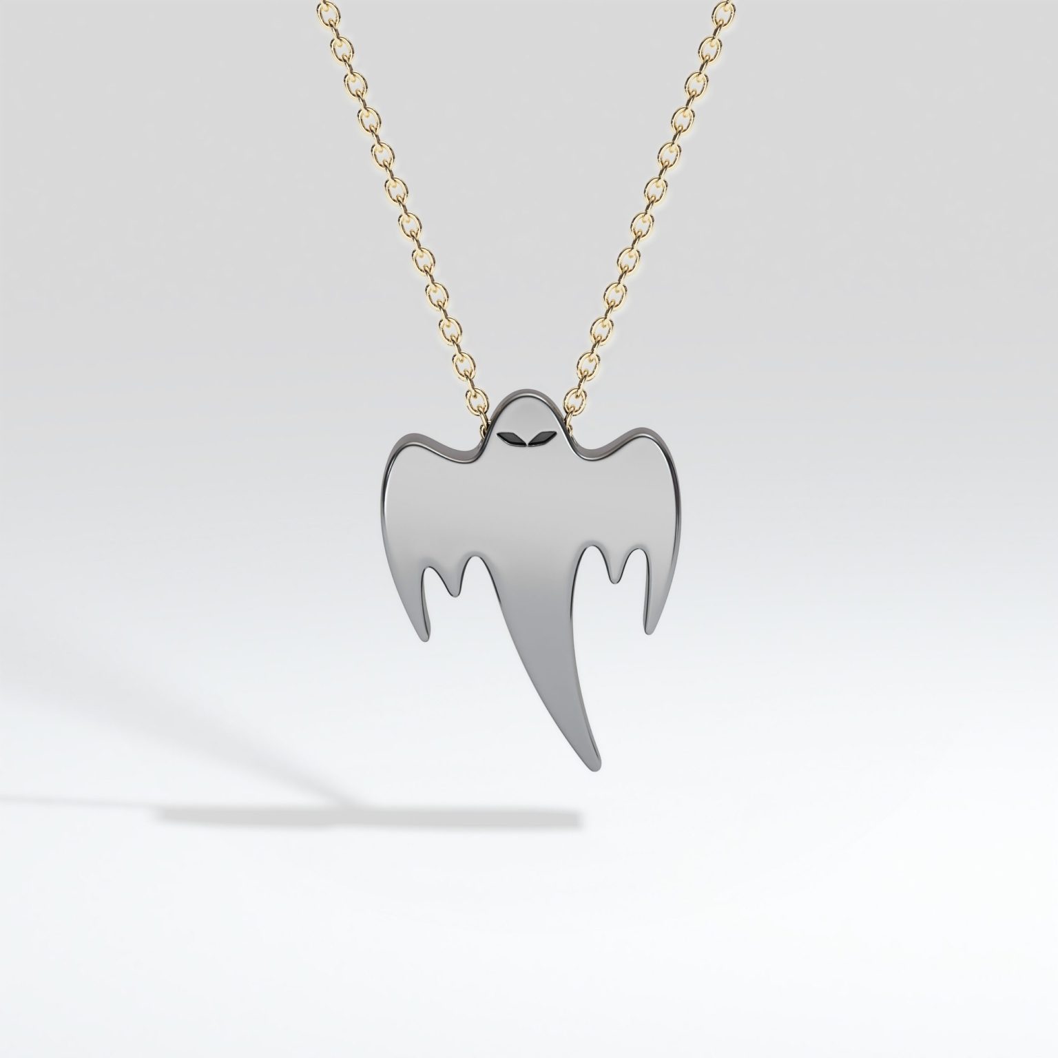 Ghost Pendant - 18K Gold Chain | Koenigsegg Gear