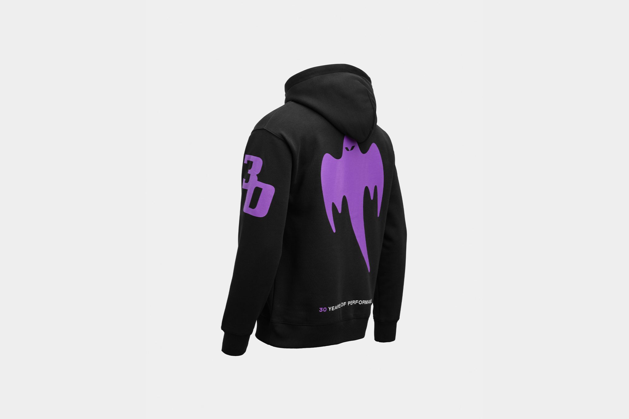 30 Years of Performance - Black and Purple Hoodie